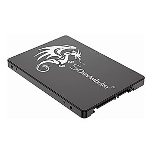 Somnambulist Sata3 SSD Hard Drive 2.5-inch Built-in Solid State Drive is Suitable for Notebook Desktop 60gb 480gb ssd Hard Drive (Black Dragon-60GB)