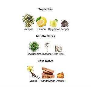 FragrantShare Cologne for Men Spray EDP Contains - pheromone Cologne for men Perfume Oil Phantom Woody Fragrance (Fougère)-1.67oz Portable -Black