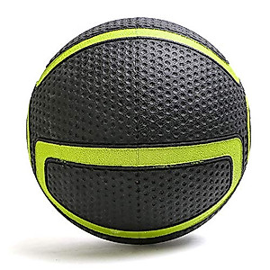 Everlast Medicine Ball Textured Grip â€“ for Weighted Slam Ball Workout | Strength, Balance, Core Training | Wall Ball Exercise | Durable Non-Slip Rubber (P00001794)