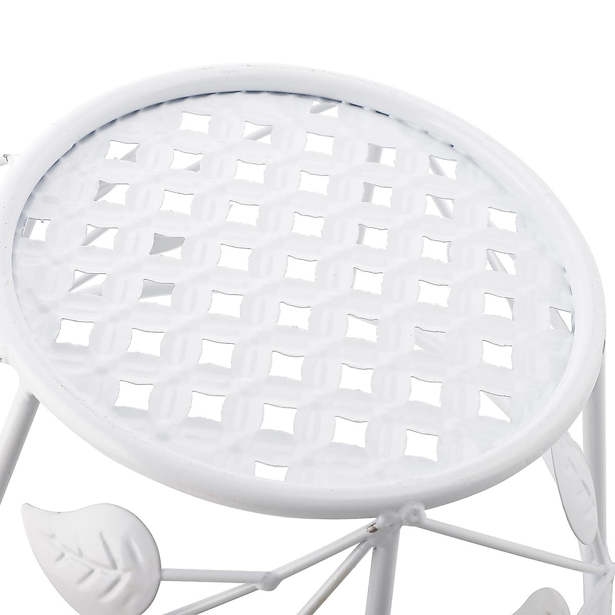 Firlar 2 PCS Hanging Railing Planter, Flower Pot Basket Plant Holder, Iron Art Hanging Baskets Flower Pot Holder, for Patio Balcony Porch Fence Outside and Indoor (8.6 x 4.7 inch)