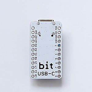 BIT-C Pro Micro MCU w/USB-C & DFU bootloader (ATmega32U4, 5V/16MHz) (White)