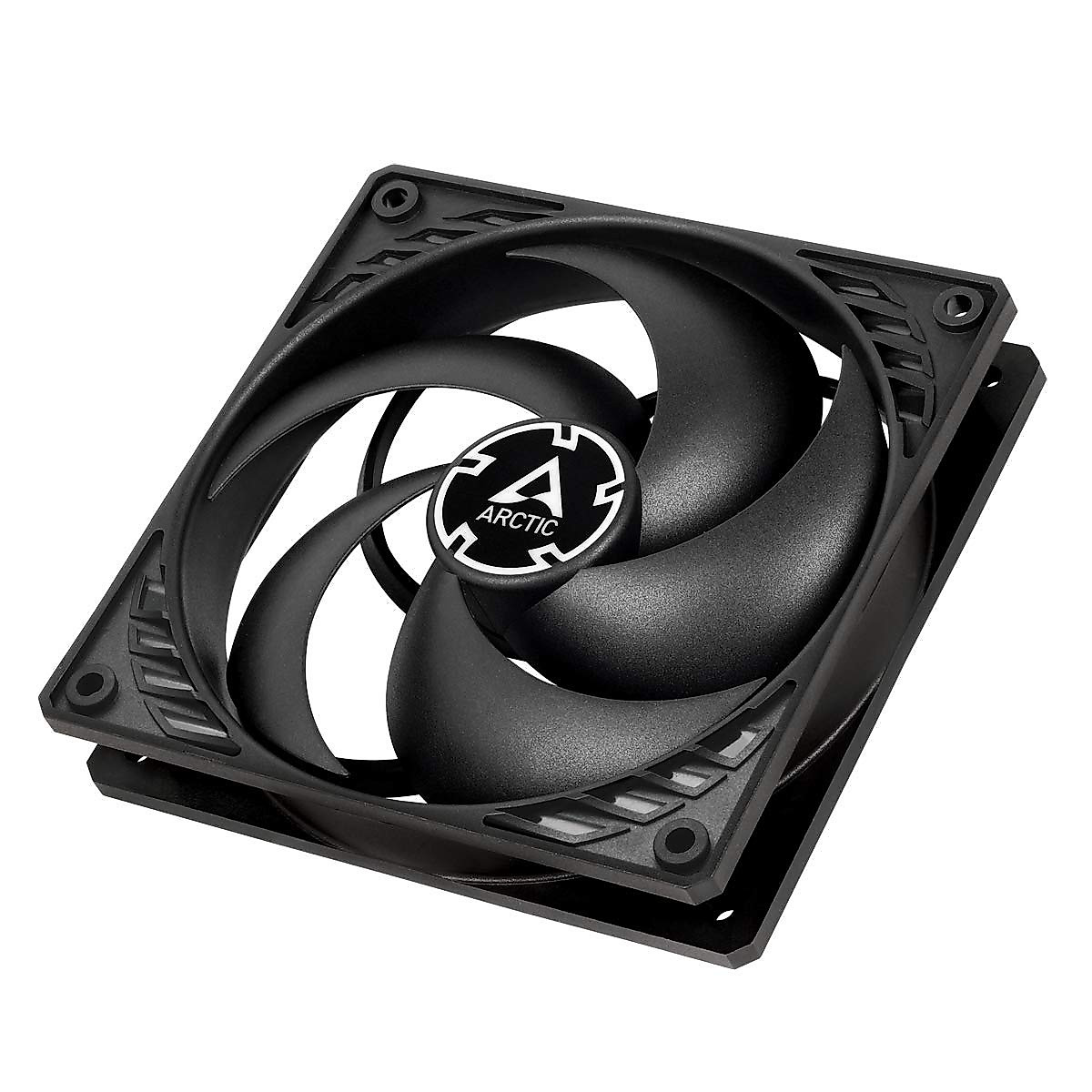 ARCTIC P12 Silent - PC Fan, 120mm Case Fan, Pressure-optimised, Very Quiet Motor, Computer, Fan Speed: 1050 RPM - Black