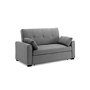 Night & Day Furniture Nantucket Full Light Grey Sofa Sleeper