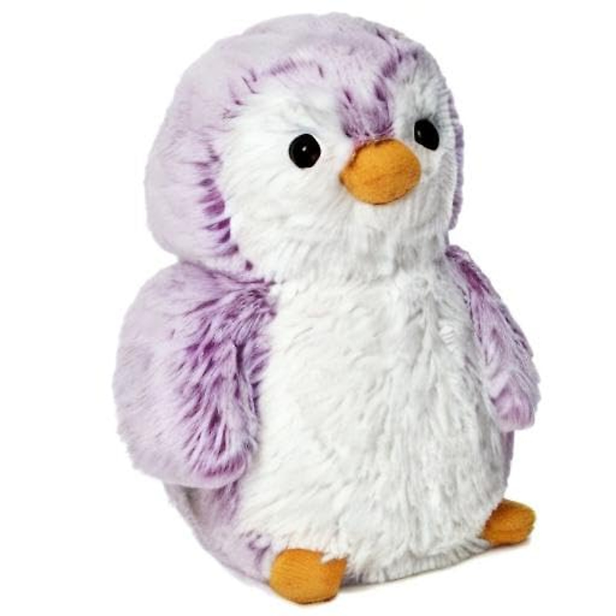 Bundle of 4 Aurora World Pom Pom Penguin Bright Pink, Blue, Purple and Gray Plush, 6"