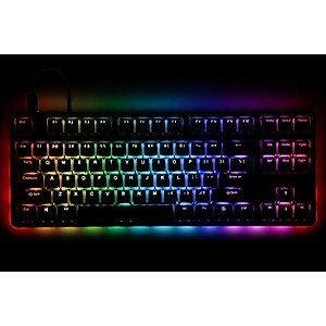 DROP CTRL High-Profile Mechanical Keyboard — Tenkeyless TKL (87 Key) Gaming Keyboard, Hot-Swap Switches, Programmable, Backlit RGB LED, USB-C, Doubleshot PBT, Aluminum (Gray, Cherry MX Brown)