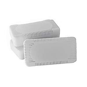 Refrigerator Deodorizer (4 Pack) - Natural Bamboo Activated Charcoal Odor Absorber, Outperforms Baking Soda Smell Eliminator, For Refrigerator, Room, Car, Wardrobe, Cabinet, Dustbin and Basement