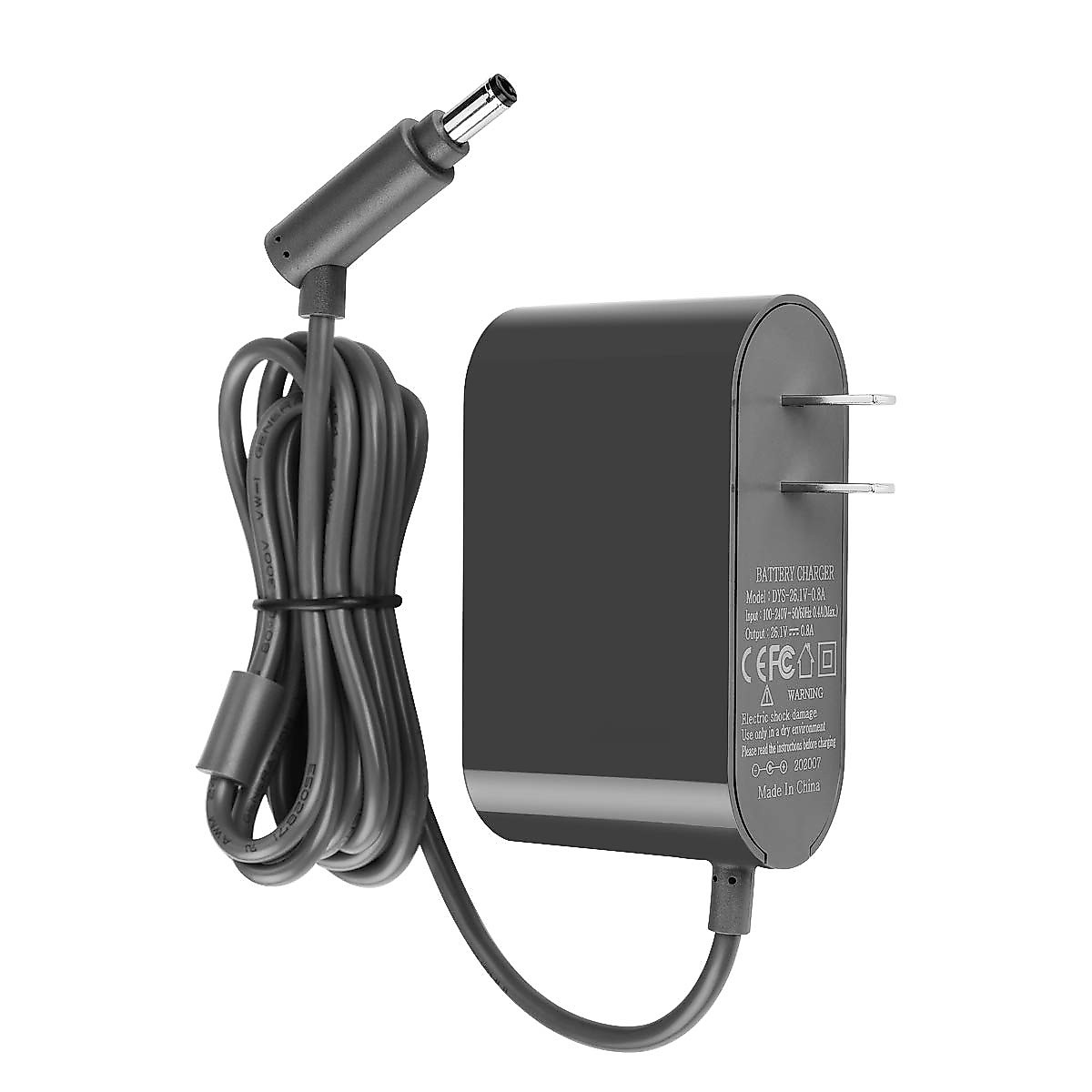 Energup 21.6V V6 V7 V8 Charger for Dyson AC Adapter, Dyson Battery Charger for DC58 DC59 DC61 DC62 SV03 SV04 SV05 SV06, Model 205720-02 Dyson Charger for Dyson Cordless Vacuum Cleaner