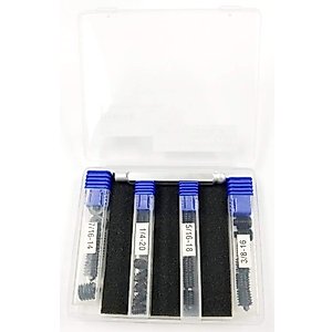 HHIP 3601-0511 25 Piece 1/4-20, 5/16-18, 3/8-16, 7/16-14 Transfer Screw Set (Pack of 1)