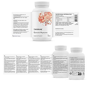 THORNE Quercetin Phytosome - Exclusive Phytosome Complex for Immune Health, Respiratory Support, and Seasonal Allergy Relief - 60 Capsules