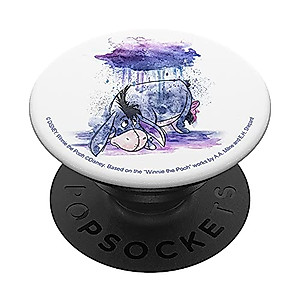Disney Winnie the Pooh Eeyore Watercolor Rain Cloud PopSockets Swappable PopGrip