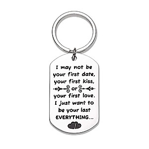 Christmas Gifts for Men, Stocking Stuffers for Him Men I Love You Gifts for Him Anniversary Birthday Keychain Gifts for Husband Boyfriend Valentines Gifts for Him from Wife Girlfriend