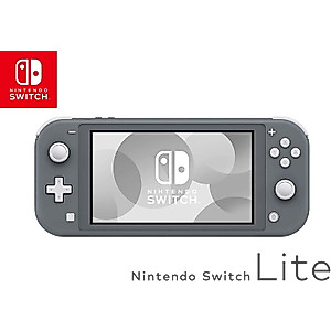Nintendo Newest Switch Lite Game Console, Gray with 128GB AllyFlex MemoryCard