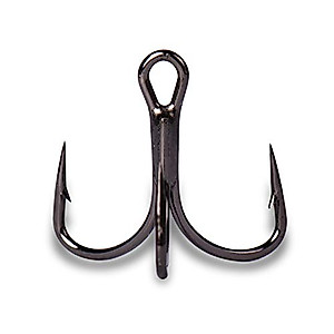 Mustad KVD Elite Triple Grip Treble 2X Short 1X Strong, 1/0