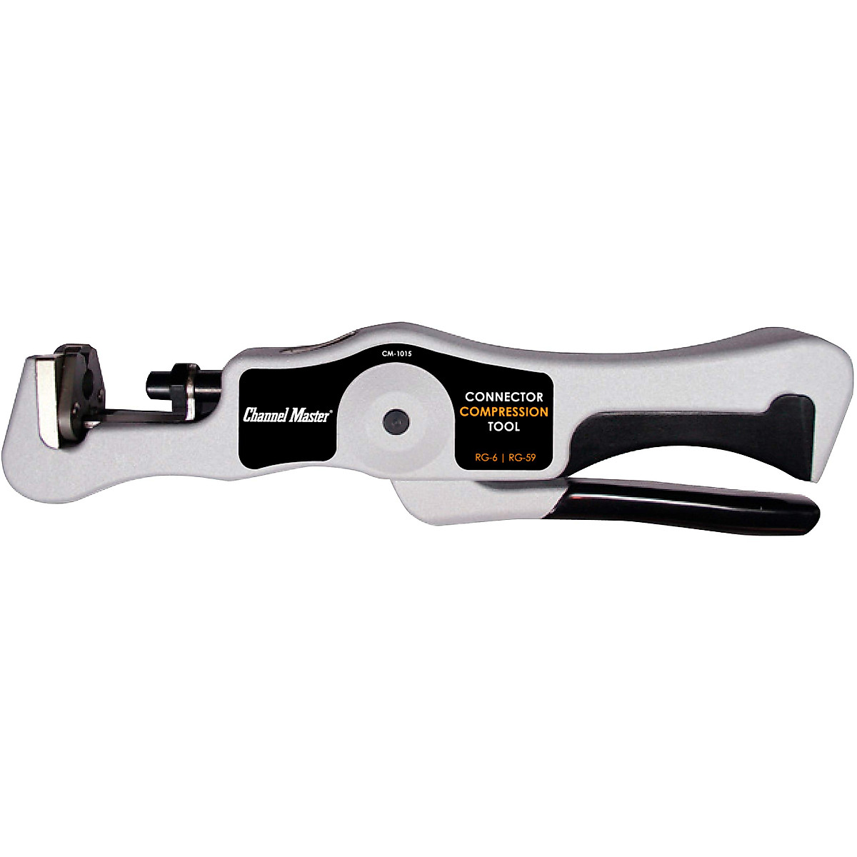 Channel Master Coaxial Connector Installation Kit - Weatherproof Connectors & Installation Tools for Standard, Dual, Tri & Quad Shield Cables, Ideal for Digital HDTV Antenna Installation