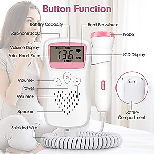 Bags for Baby Heartbeat Monitor Pregnancy Doppler Fetal Heartbeat Accessories