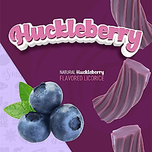 Wiley Wallaby Licorice 10 Ounce Classic Gourmet Soft & Chewy Australian Huckleberry Licorice Candy Twists, 1 Pack