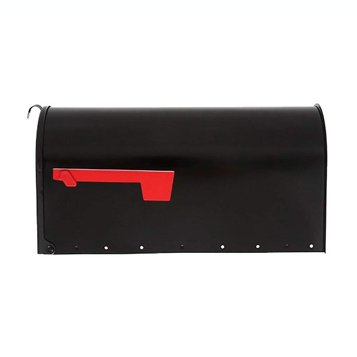 Gibraltar Mailboxes Elite Large Capacity Galvanized Steel Black, Post-Mount Mailbox, E1600B00