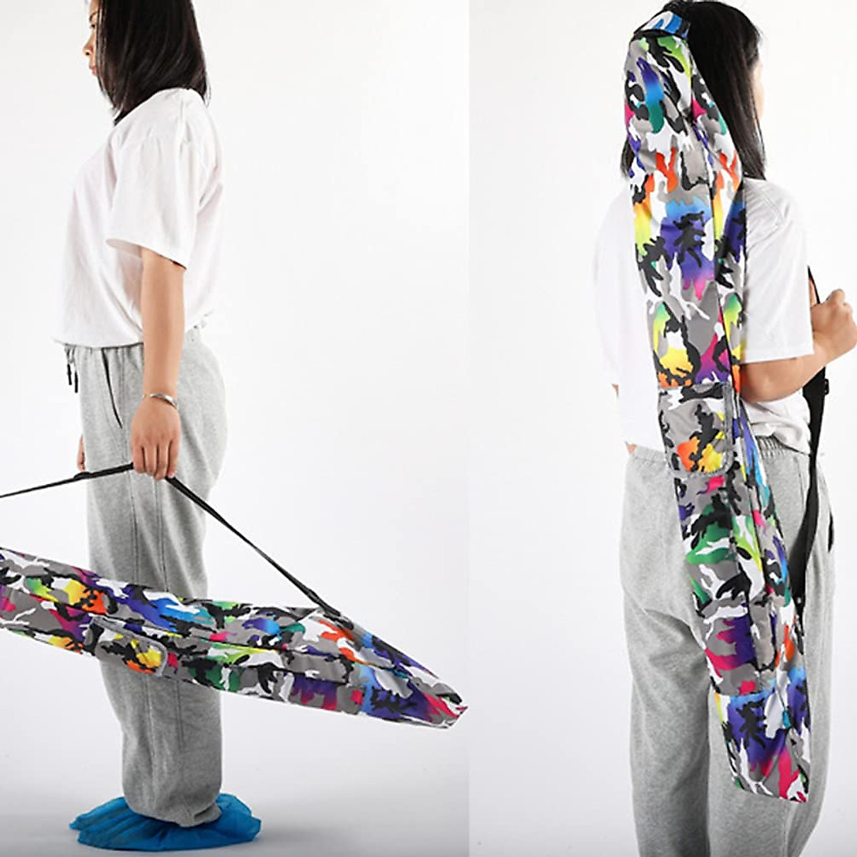 BESTOYARD Fishing Rod Bag Fishing Rod Storage Bag Fishing Tackle Fishing Pole Carrying Fishing Gear Organizer Fishing Supplies Fishing Rod Case Fishing Tools Portable Oxford Cloth Tote Bag