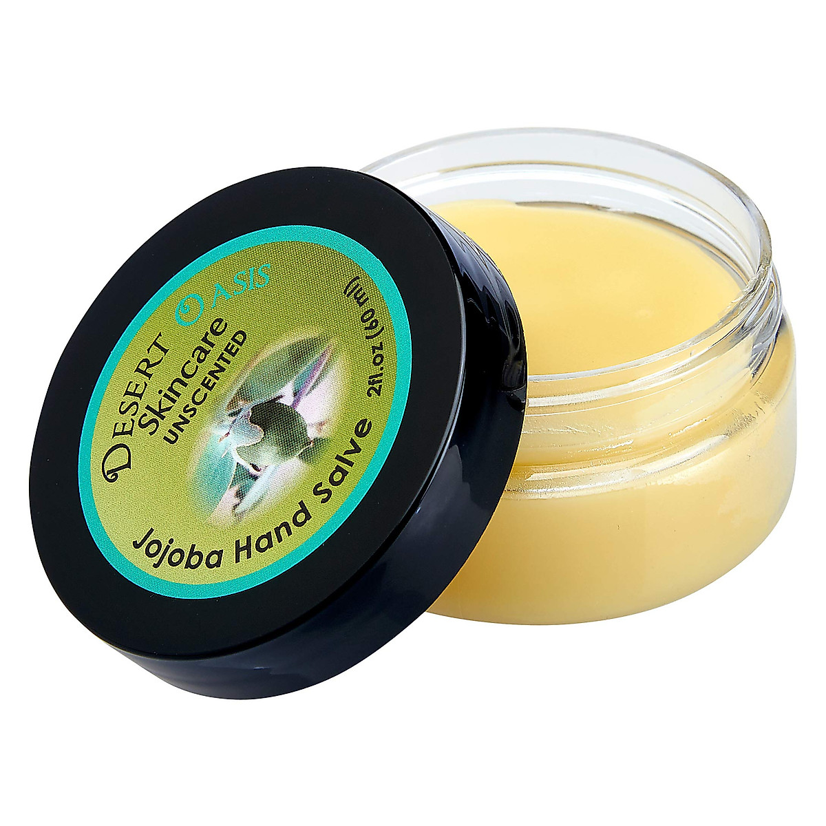 Jojoba Oil Hand Salve. Over 50% Pure Organic Jojoba Oil. Moisturizes Hair, skin, face, hands, feet naturally. Softening formula with Organic Beeswax and Organic Avocado Oil.(2 oz/60gm)