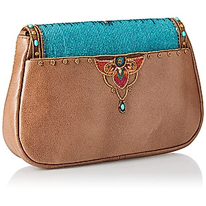 Mary Frances Women Lotus Shoulder Bag, Multi, One Size US