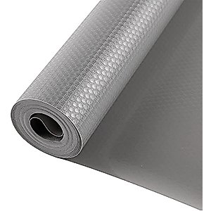 Bloss Shelf Liner Drawer Liner Cabinet Liner for Drawers, Shelves, Kitchen Cabinets, Kitchens and Desks, Grey 17.7"×59"