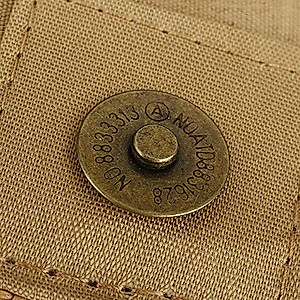 Hand Woven Straw Handbag Tote Rattan Bag for Women, Summer Beach Shoulder Bag Weave Vintage Crossbody Bag for Women (Khaki)