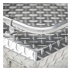 UWS SL-69-LP-R 69" Low Profile Single Lid Crossover Truck Box with Secure Lock Handles and Rails