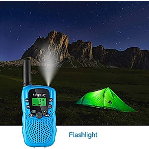 Soopotay Kids Toys for Boys Age 6-12, Walkie Talkies for Kids 2 Pack, Long Distance Kids Walkie Talkies Toys for Girls and Boys, Kids Two-Way Radios for 3-12 Years Old, Easter Basket Stuffers for Kids