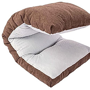 Kyaringtso Bench Cushion, Non-Slip Bench Cushions for Shoe Storage, Window Seat, Kitchen, Indoor, Outdoor Furniture (36"x14", Chestnut)