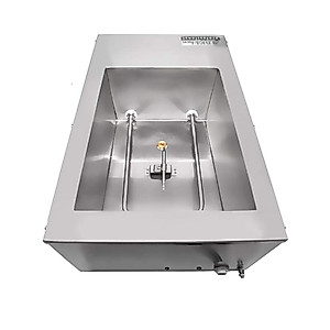 ALDKitchen Chocolate Melting Pot | Manual Control Chocolate Melter for Home or Bakery Use | 2 Tanks for 9 lb (4 kg) of Tempered Chocolate | 110V | 1kW