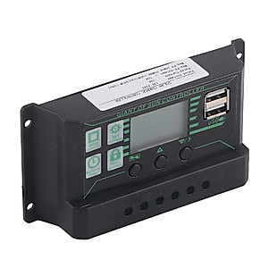 Solar Battery, 250W Monocrystalline Solar Panel Kit Dual USB Ports Solar Powered with 10A Charge Controller for RV Car Boat Emergency Charging, 12V Battery Charging, etc, RV