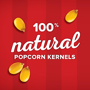 Orville Redenbacher's Original Gourmet White Popcorn Kernels, Gluten Free, 30 Ounce Jar (6 Pack)