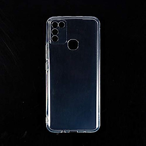 Infinix Hot 10 Play Case, Scratch Resistant Soft TPU Back Cover Shockproof Silicone Gel Rubber Bumper Anti-Fingerprints Full-Body Protective Case Cover for Infinix Smart 5 India (Transparent)