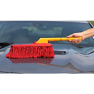 California Car Duster 62442 Standard Car Duster with Wooden Handle