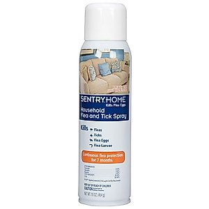 SENTRY HOME Household Flea and Tick Spray, Protect Your Home from Fleas and Ticks, 16 oz