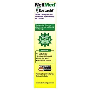 NeilMed Eustachi-Eustachian Tube Exercise-Pop Blocked Ears Safely. Helps Relieve Ear Pressure