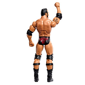 Mattel WWE The Rock Elite Collection Action Figure, Deluxe Articulation & Life-like Detail with Iconic Accessories, 6-inch