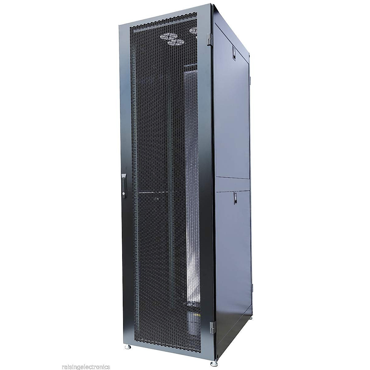 RAISING ELECTRONICS 42U Internet/Network Server Cabinet, 19 inch Installation, 1000mm Depth