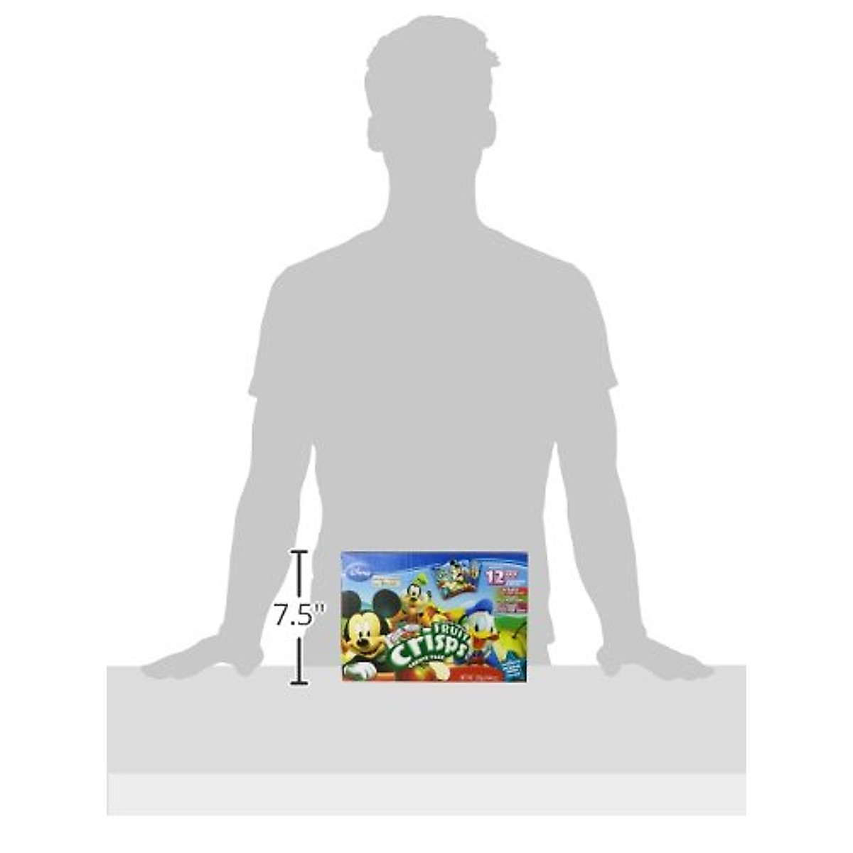 Brothers-ALL-Natural Fruit Crisps, Mickey Mouse Clubhouse Variety, 0.35 Ounce (Pack of 12)