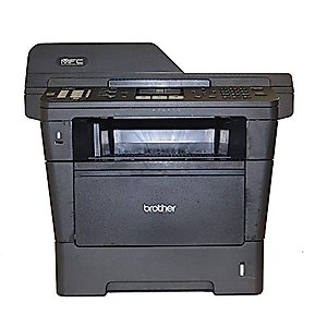 Brother MFC-8810DW Wireless 40PPM Monochrome Laser Printer with Scanner, Copier and Fax with Advanced Duplex and Wireless Networking (Renewed)