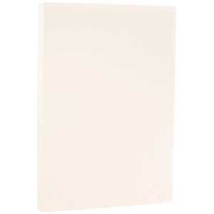 JAM PAPER Legal Strathmore 24lb Paper - 90 gsm - 8.5 x 14 - Nautral White Wove - 100 Sheets/Ream