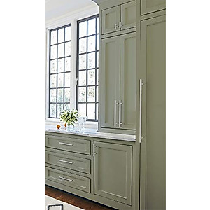 Amerock | Cabinet Pull | Stainless Steel | 3 inch (76 mm) Center to Center | Bar Pulls | 1 Pack | Drawer Pull | Drawer Handle | Cabinet Hardware