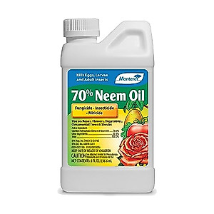 Monterey LG6128 Concentrate 8OZ 70% Neem Oil, 16 oz, Brown
