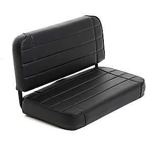 Smittybilt Standard Rear Seat (Black) - 8001N