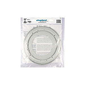 Shepherd Hardware 9549 12-Inch Lazy Susan, 1000-Lb Load Capacity