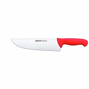 Arcos Butcher Knife 9 Inch Stainless Steel. Professional Cooking Knife For Cutting Meat, Fish and Vegetables. Ergonomic Polyoxymethylene Handle and 250mm Blade. Series 2900. Color Blue