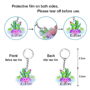 KiBlue Cactus Decor Cactus Light Cactus Party Decoration Gift Party Cute Cactus Table Lamp Battery Operated for Desk,Bedroom,Wall Decoration,Baby Shower,Kids' Room,Living Room,Home Decorations