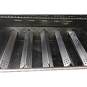 Criditpid Grill Replacement Parts for Kitchenaid 720-0745B 720-0745 720-0733A 720-0745A 720-0733, Grill Burner Heat Plate Shield Igniter Electrode for Jenn-Air 720-0720 Grill Models.