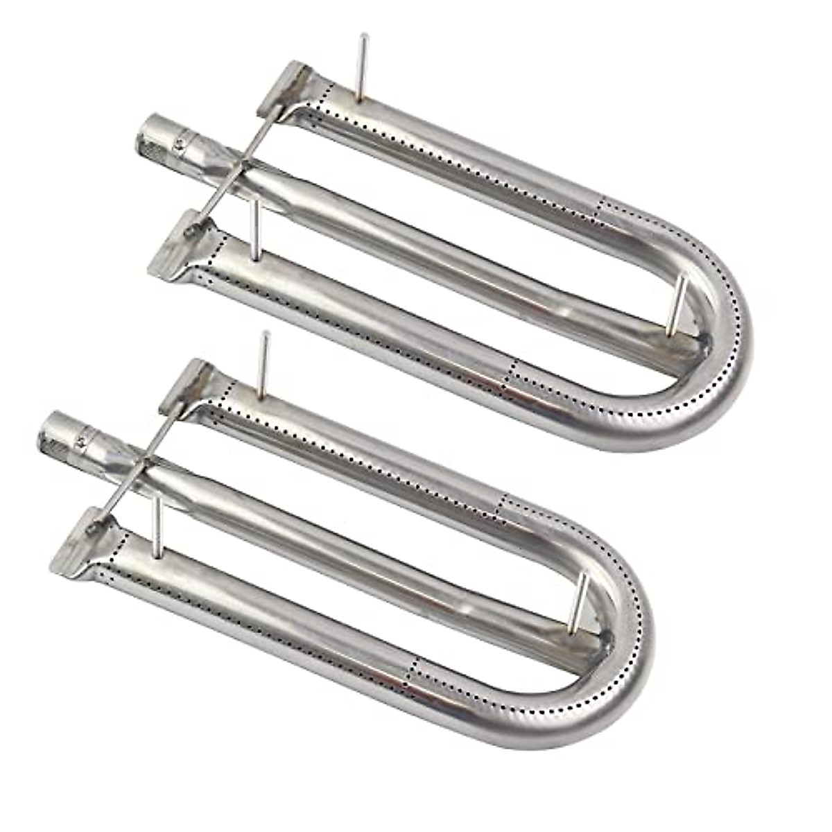 Derurizy 12461 Stainless Steel Grill Burner Tube Replacement for American Outdoor 24NB, 24NG, 24NP, 24PC, 30NB, 30PC, 36NB, 36PC Gas Grill Models, 14 1/2" x 6 1/4", 3 Pack