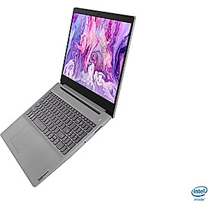 2020 Lenovo IdeaPad 3 15 HD Touch Screen Laptop, Intel 10th Gen Dual-Core i5-1035G1 CPU, 12GB DDR4 RAM, 256GB PCI-e SSD, Webcam, WiFi 5, Bluetooth, Windows 10 S Platinum Grey (Renewed)